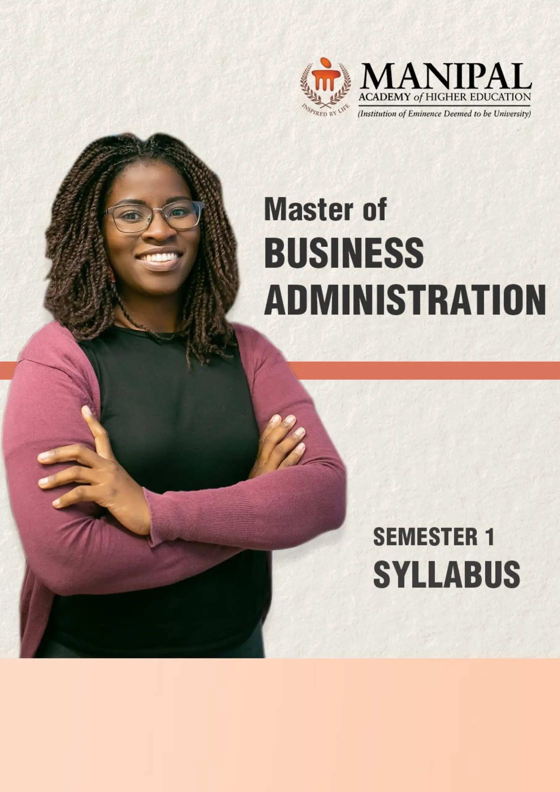 MAHE - I SEM MBA Syllabus